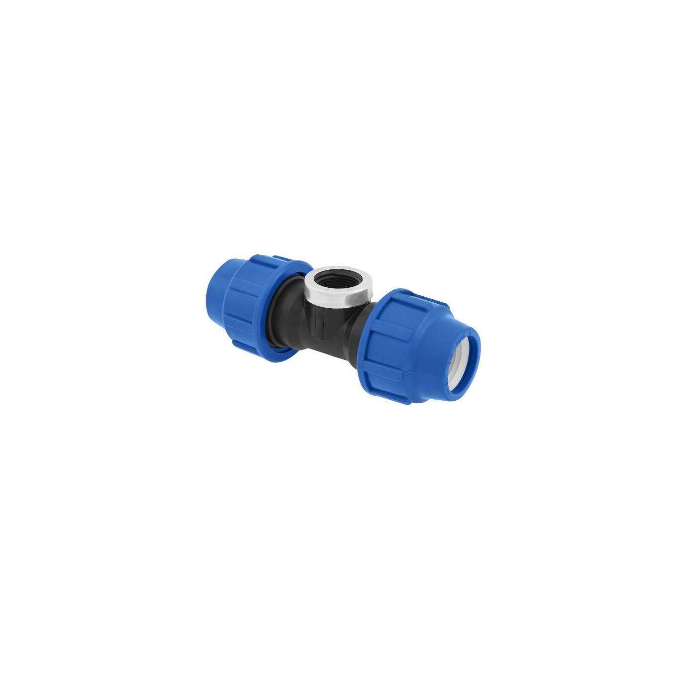 T-piece 32mm x 3/4 inch IG PN16 PP fitting for PE pipe | Poliext clam ...
