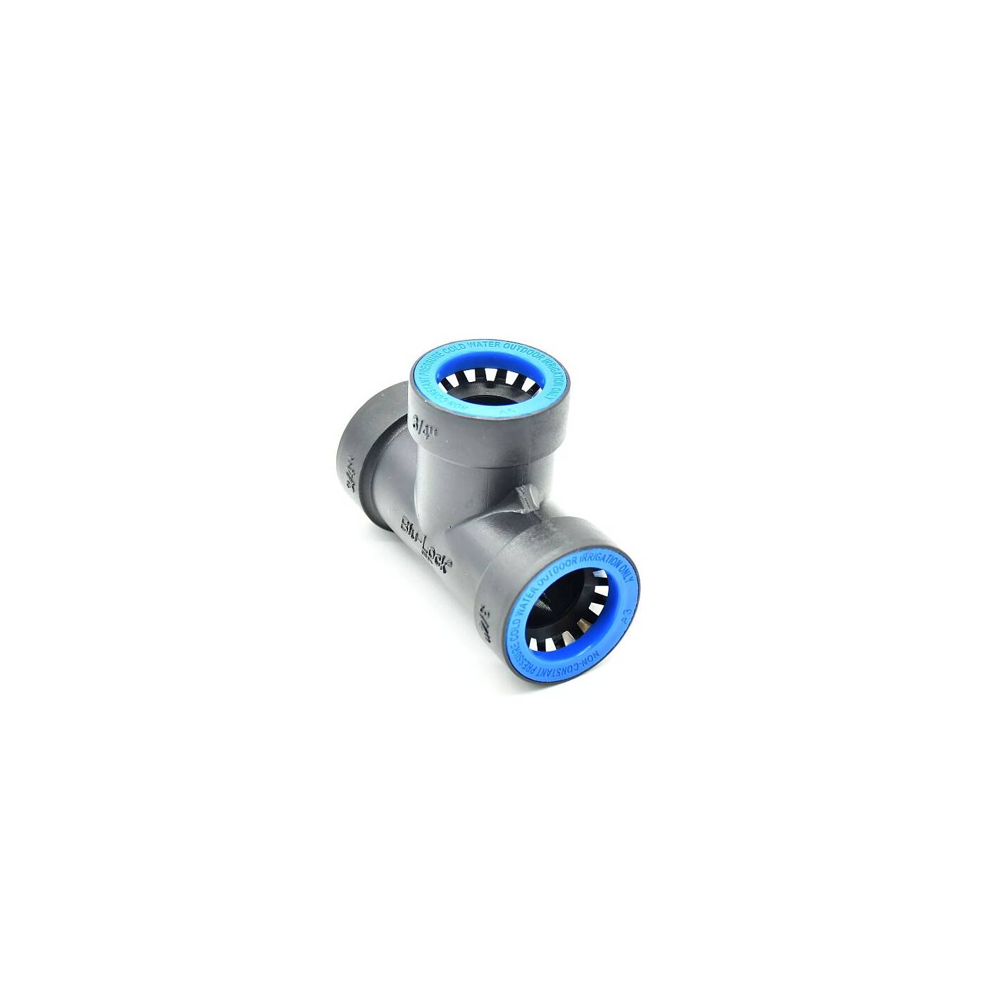 T-piece "Blu-Lock" ø 24 x 24 x 24 mm, 2,87