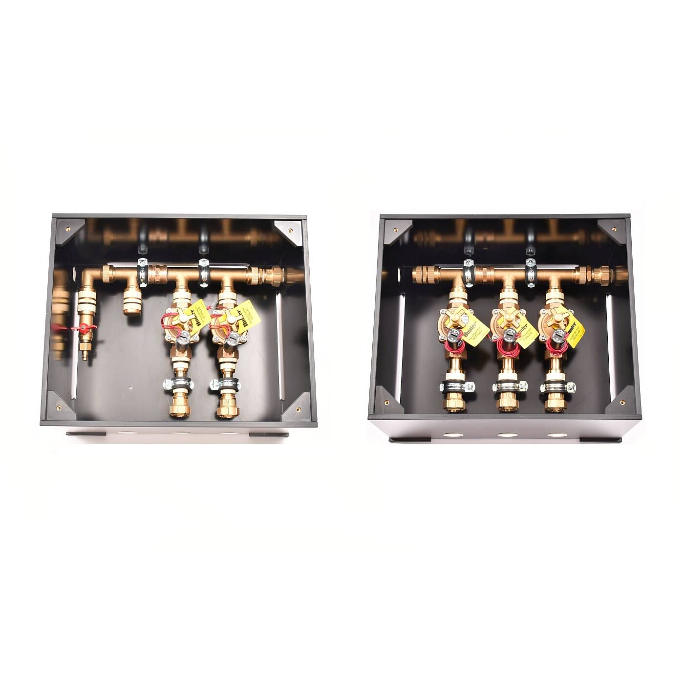 Plug&Rain Premium valve chamber with Hunter brass valves, 2.110,50